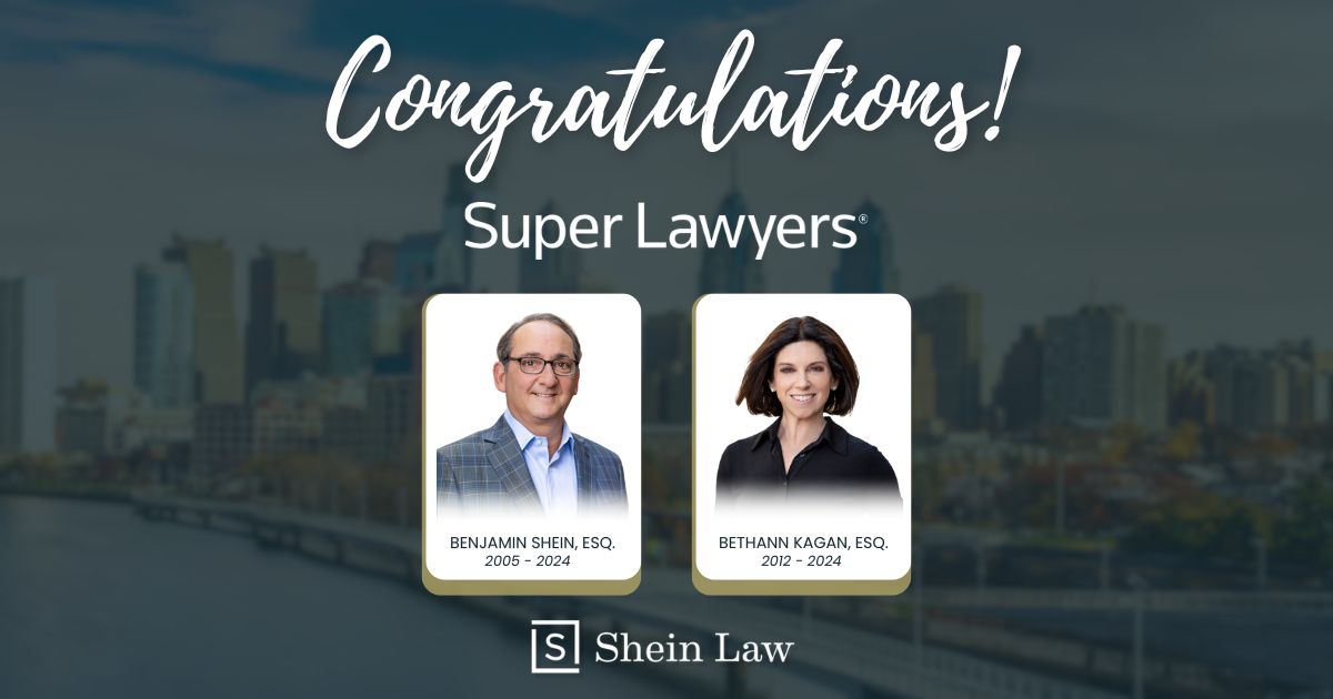 2024 Pennsylvania Super Lawyers List | Shein Law